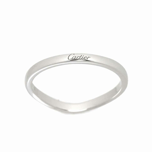 Cartier | Jewelry | Cartier Ballerina Curve 58 Ring Pt Platinum ...